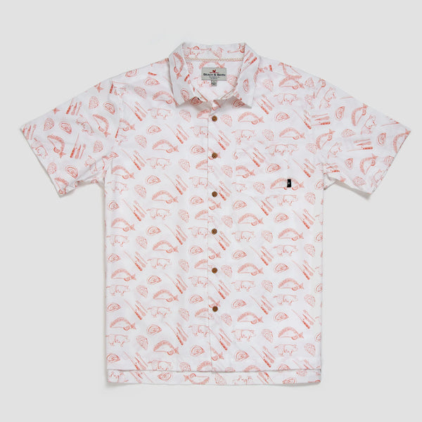 Woven Surf 'n Turf Shirt | Beach & Barn - Beach and Barn