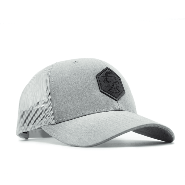 RR Buildings Snapback - Heather Grey/Light Grey - Beach and Barn