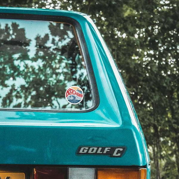 Weatherproof Matte Shoulder Season Sticker | Beach & Barn - Beach and Barn