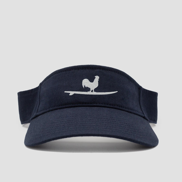 Cotton Coastal Visor Hat with Embroidery | Beach & Barn - Beach and Barn
